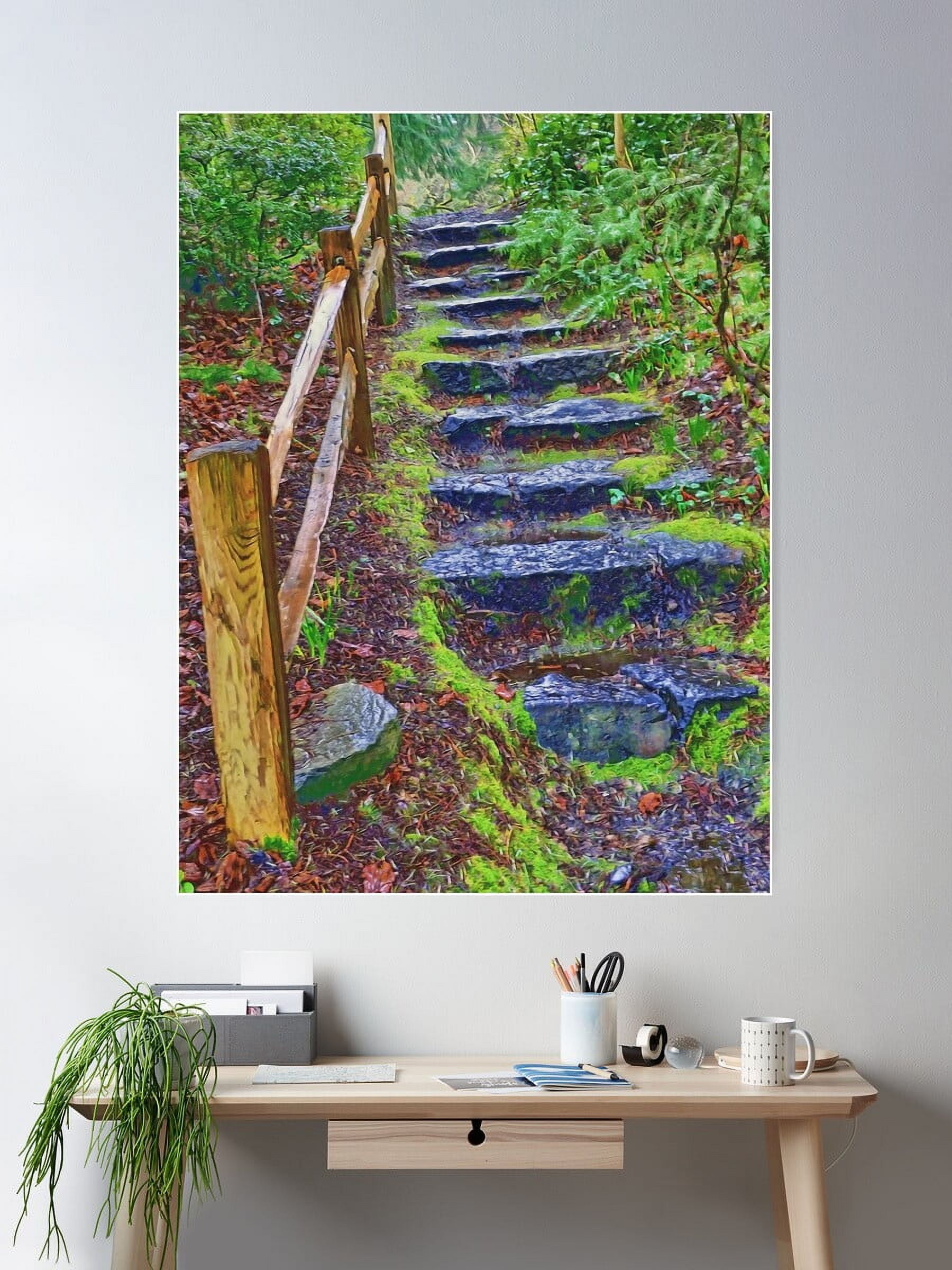 The Stairs Poster Wall Art, Modern Wall Decor For Living Room Bedroom ...