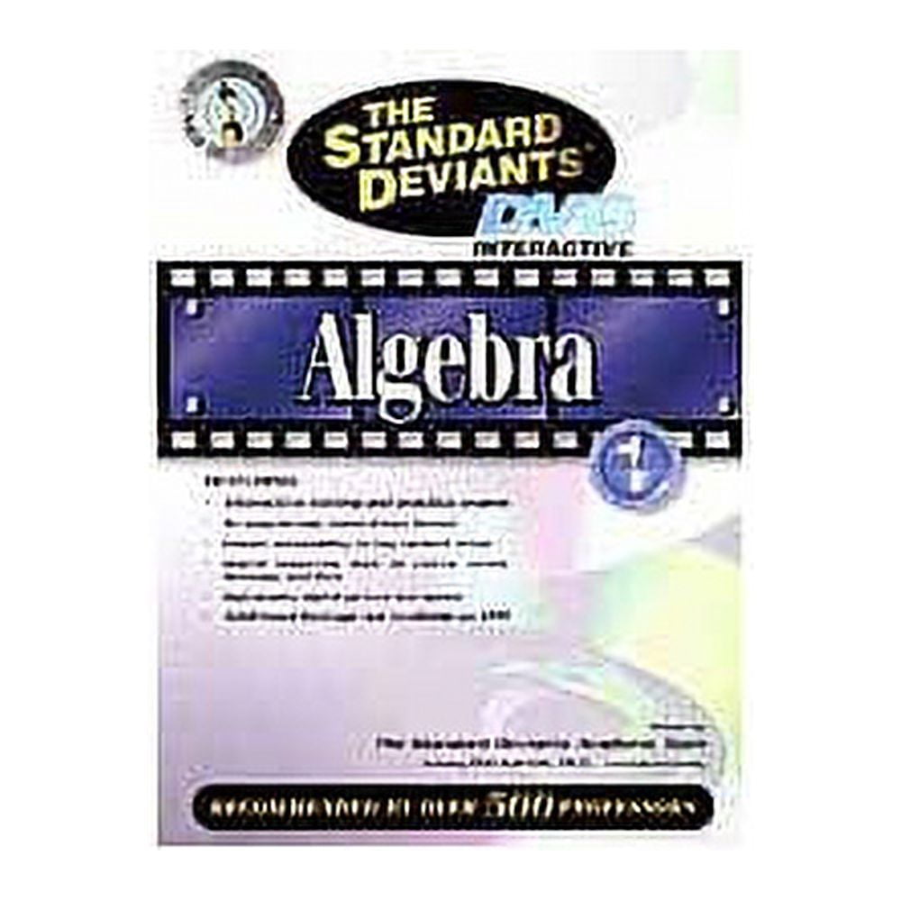 The Standard Deviants - Algebra, Part 1 - Walmart.com