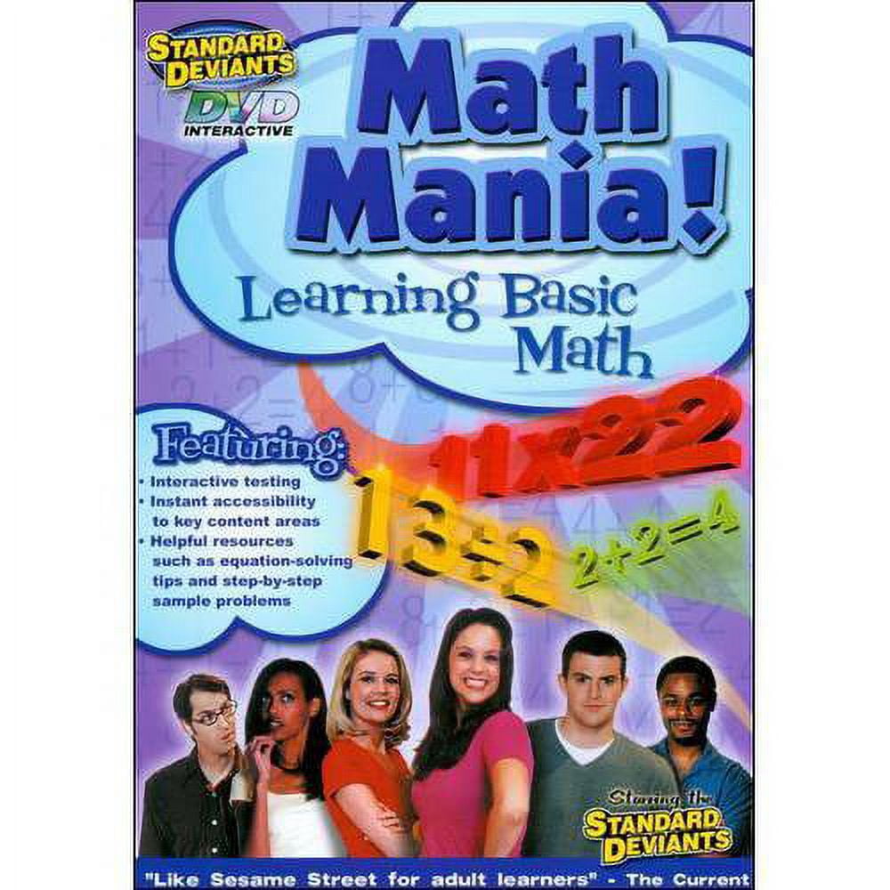 The Standard Deviants: Basic Math - Walmart.com