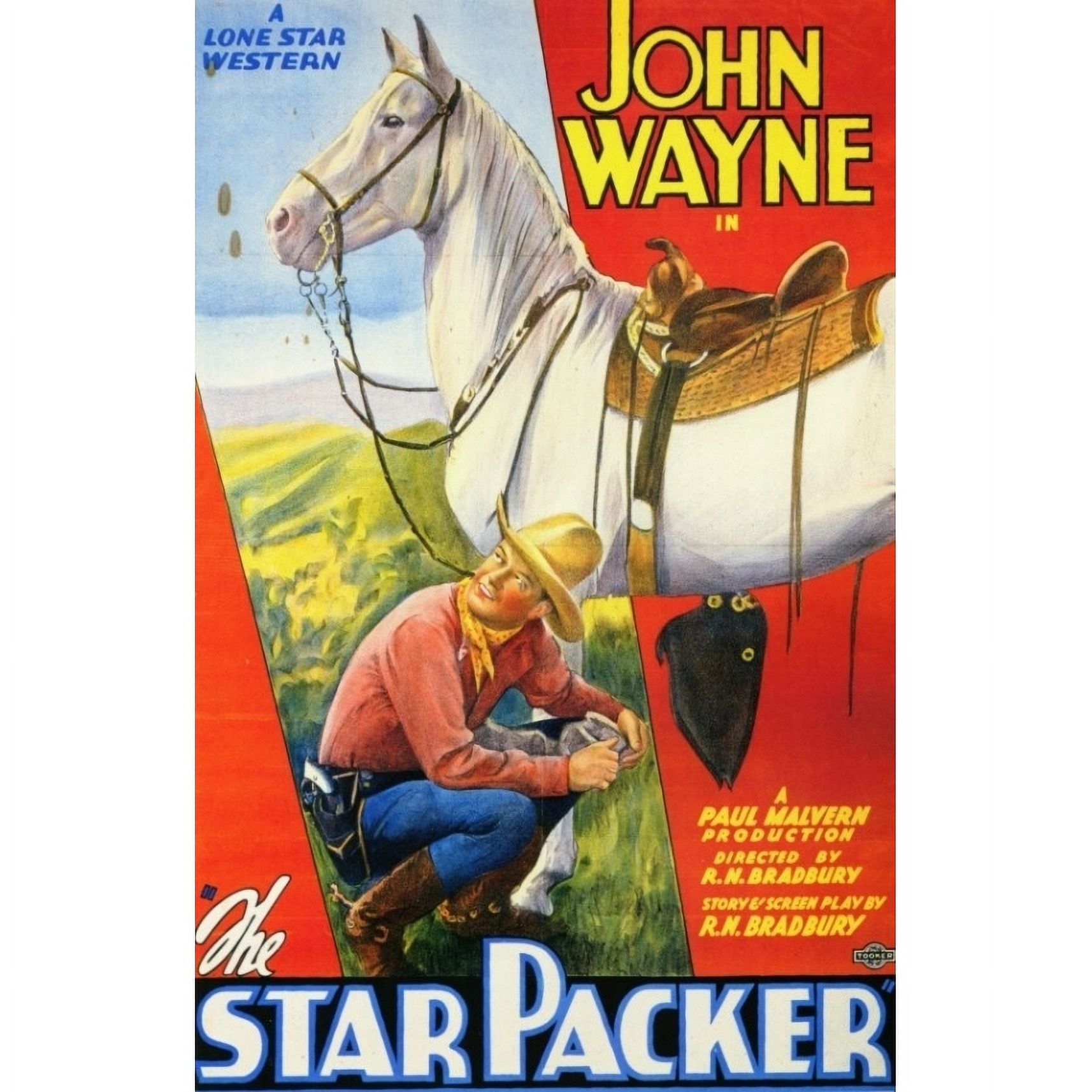 The Star Packer Movie Poster (11 x 17) - Walmart.com