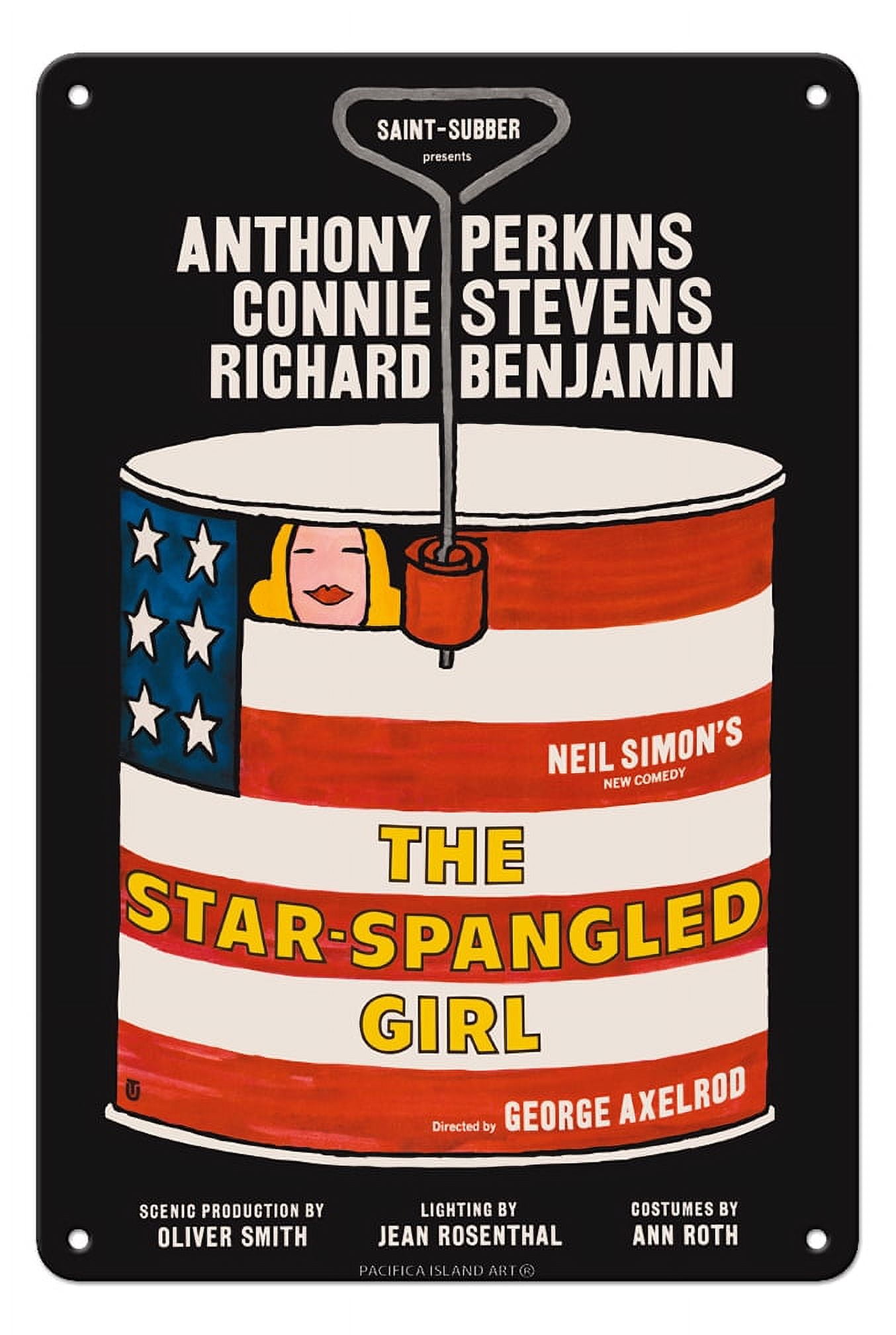 The Star-Spangled Girl - Starring Anthony Perkins and Connie Stevens ...