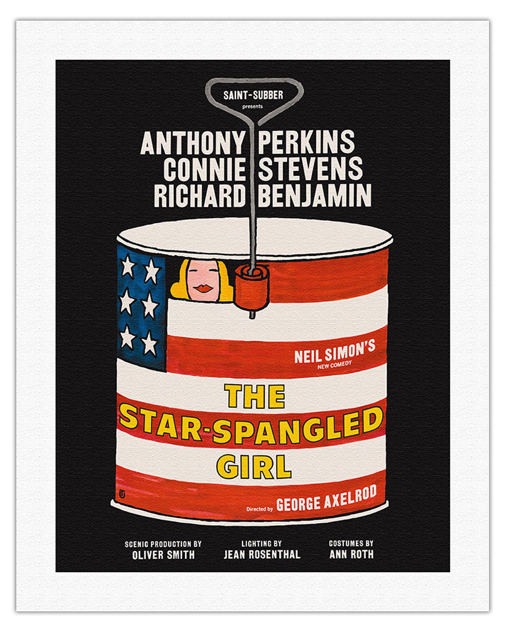 The Star-Spangled Girl - Starring Anthony Perkins and Connie Stevens ...