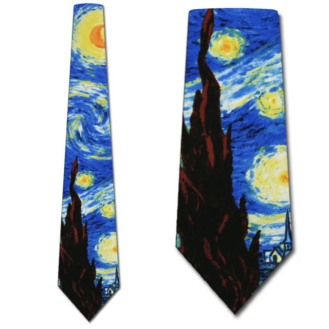 The Starry Night Necktie Mens Tie by Three Rooker - Walmart.com