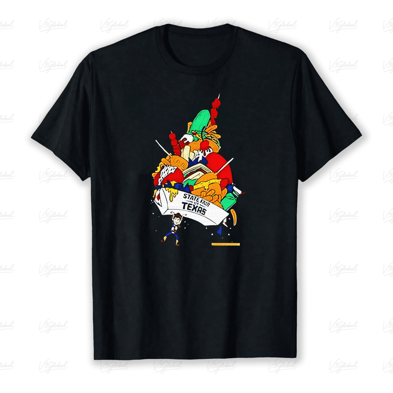 The State Fair Of Texas, a Fair Food Themed Fun Event Graphic Unisex T ...