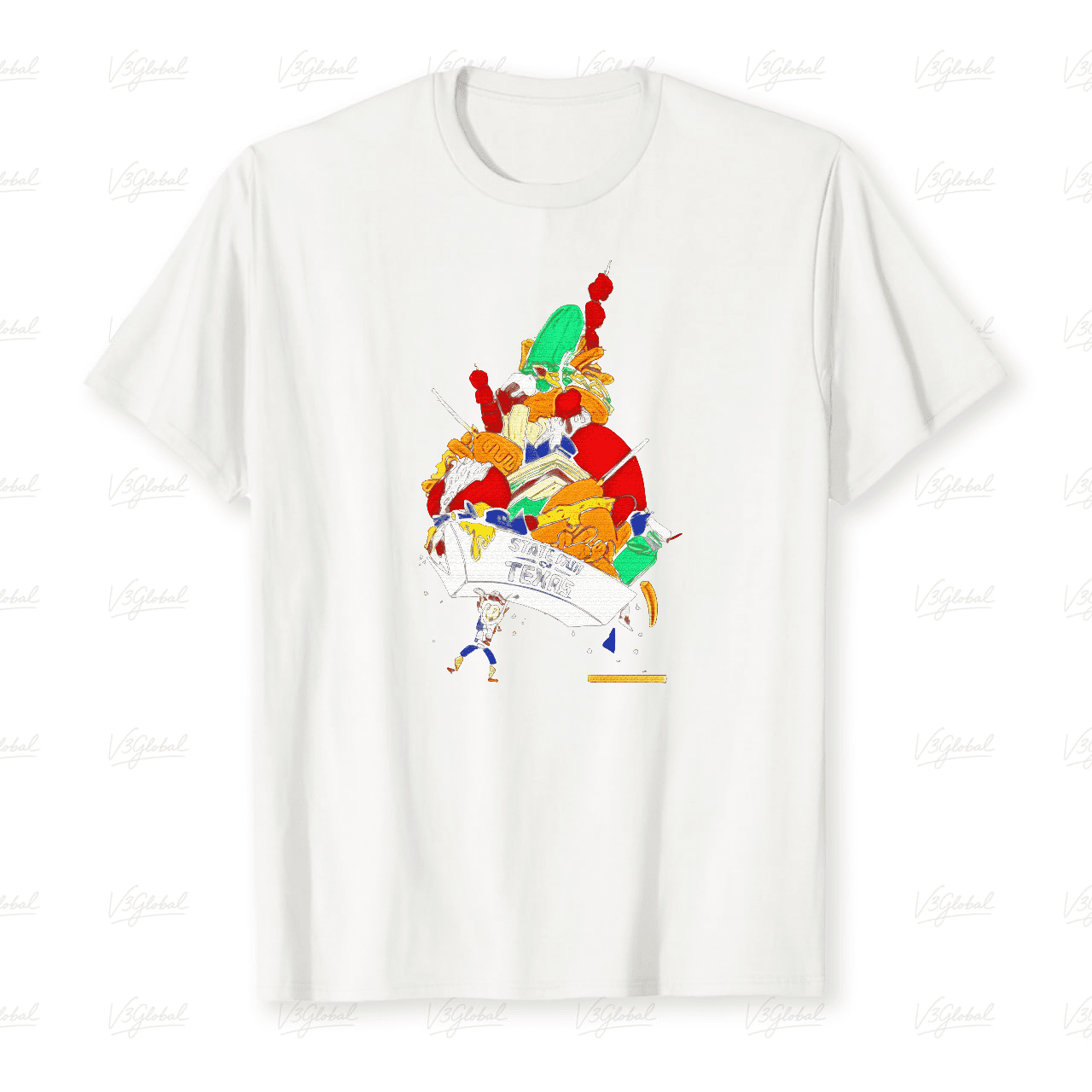 The State Fair Of Texas, a Fair Food Themed Fun Event Graphic Unisex T ...