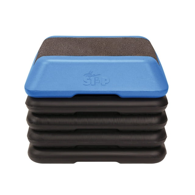 Free Shipping! The Step High Step Aerobic Platform with High Step Blue ...