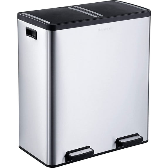 The Step N' Sort 18.5 Gallon Extra Large Capacity, Soft-Step, Dual ...