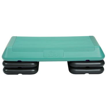 Yes4All Adjustable Aerobic Step Platform, 40 in x 16 in with 4 Risers ...