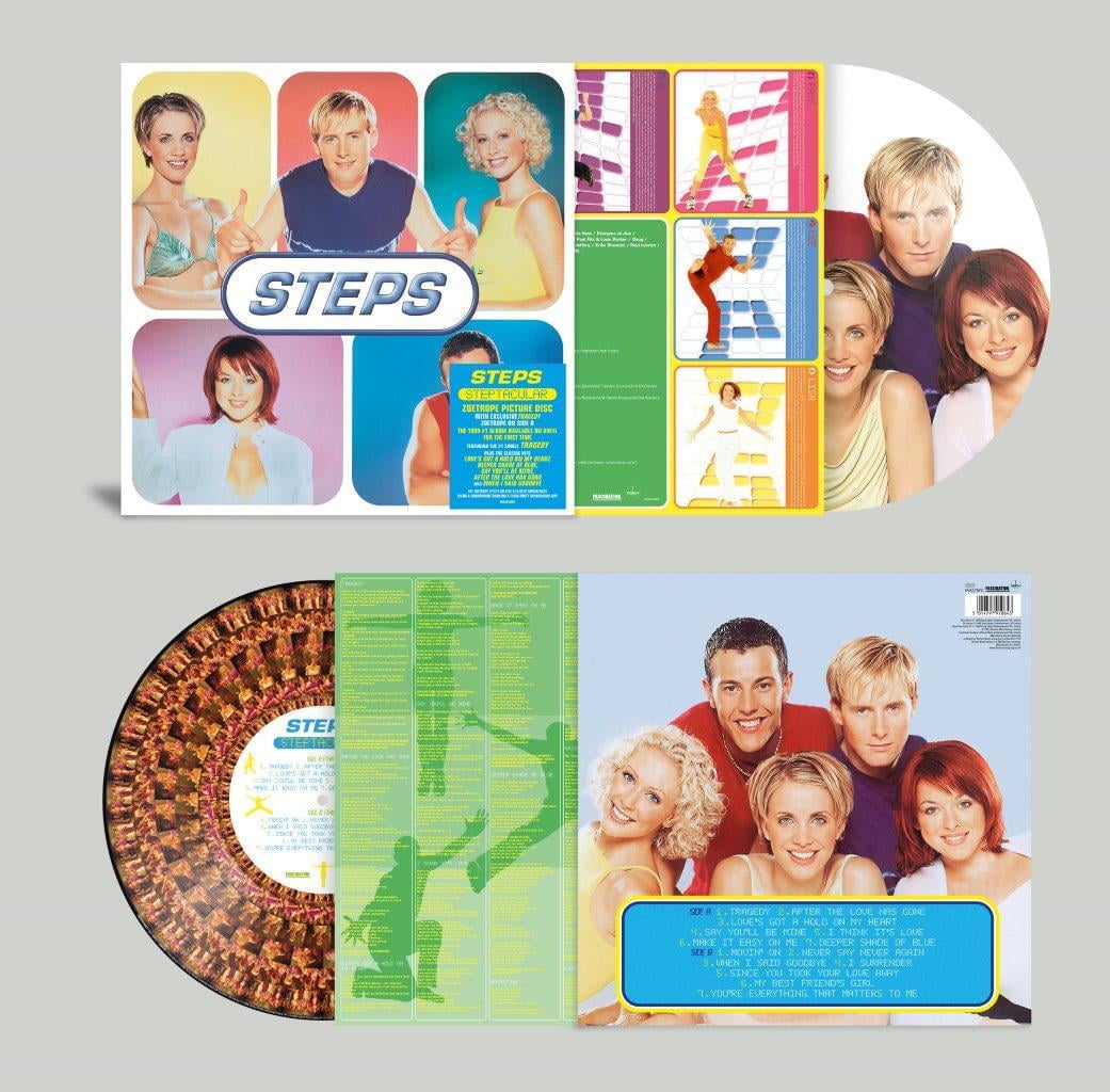 The Steps - Steptacular - Zoetrope Picture Disc - Music & Performance ...