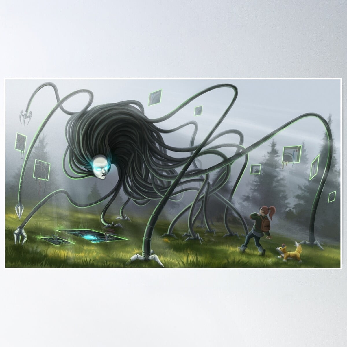 The Steward - Infinity Train Fanart Poster Wall Art, Modern Wall Decor ...