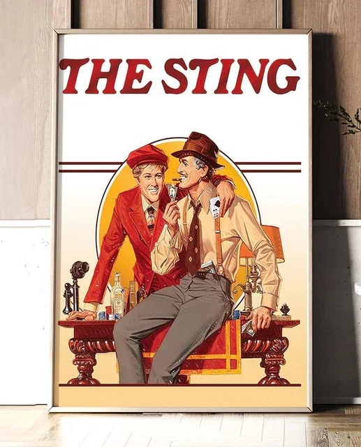 The Sting Movie Poster NO FRAMED POSTER Home Decor, Vintage Art Print ...