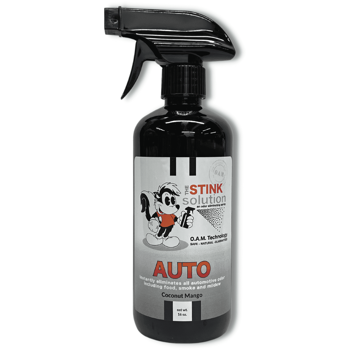 The Stink Solution Car Odor Eliminator Spray, Coconut Mango, 16 oz, 1 ...