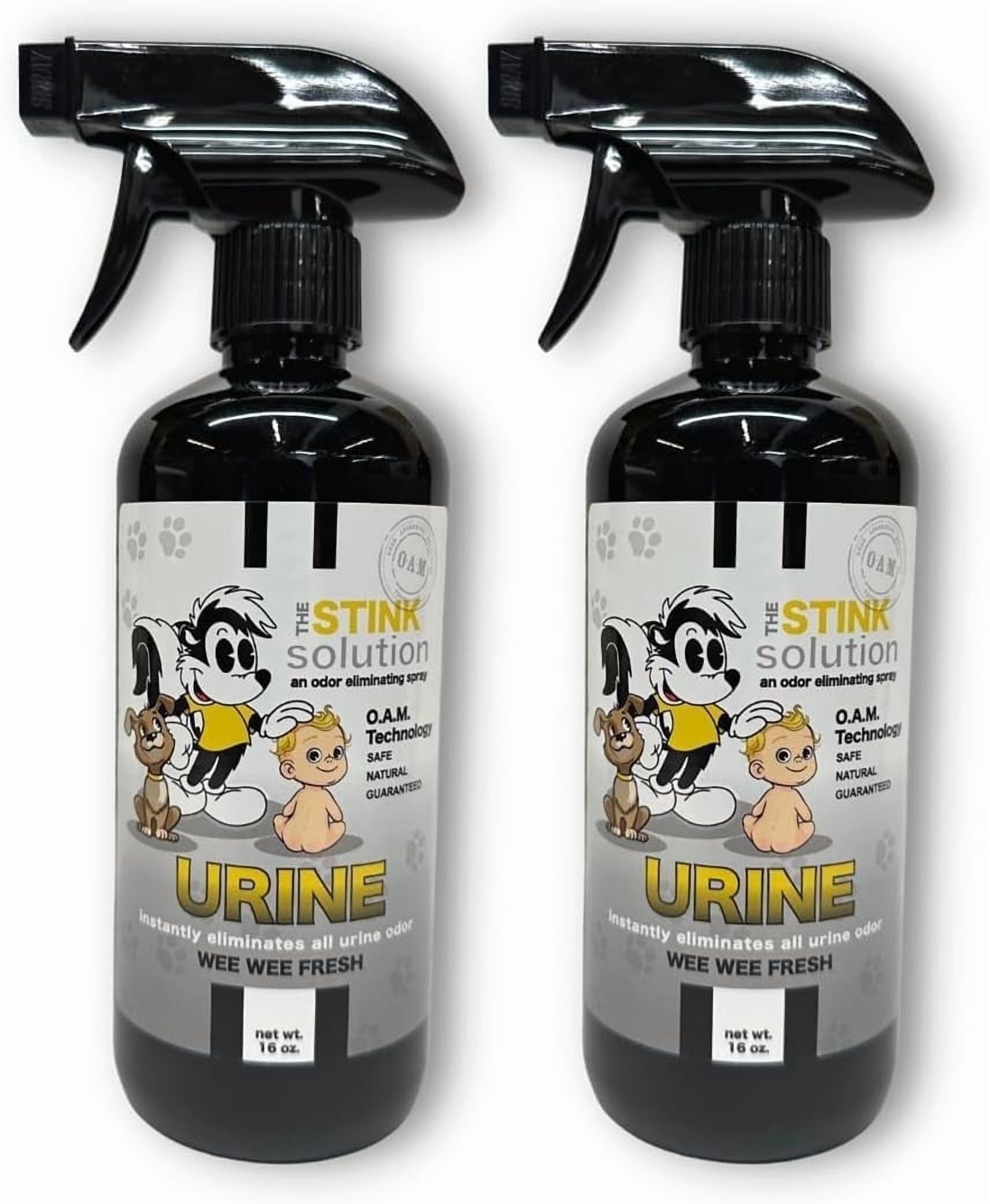 The Stink Solution Urine Odor Eliminator Spray, Smell Neutralizer ...