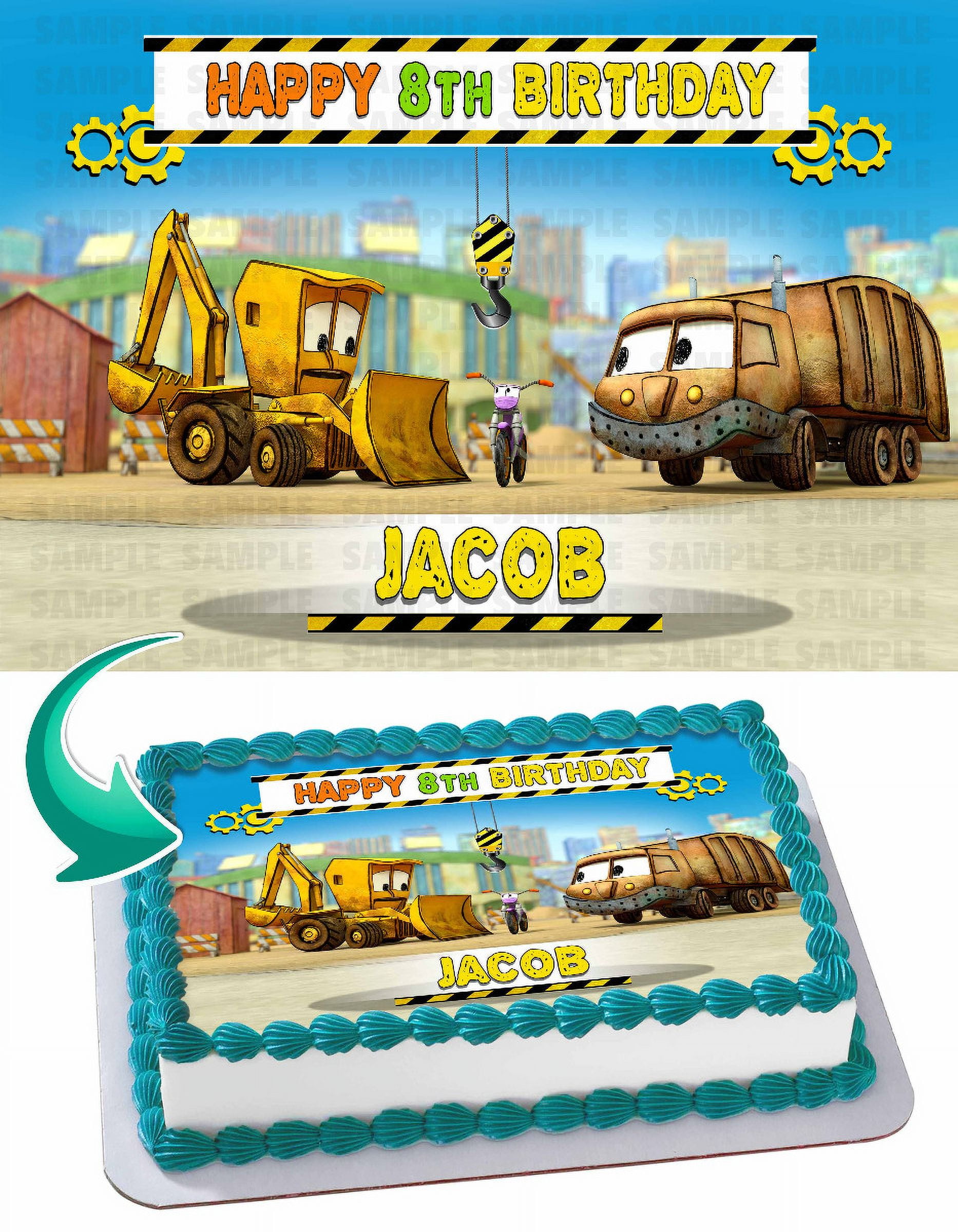 The Stinky & Dirty Show Edible Cake Image Topper Personalized Birthday ...