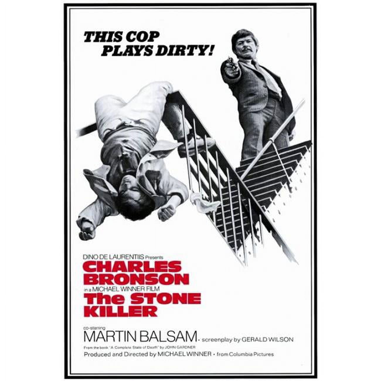 The Stone Killer Movie Poster - 27 x 40 in. - Walmart.com