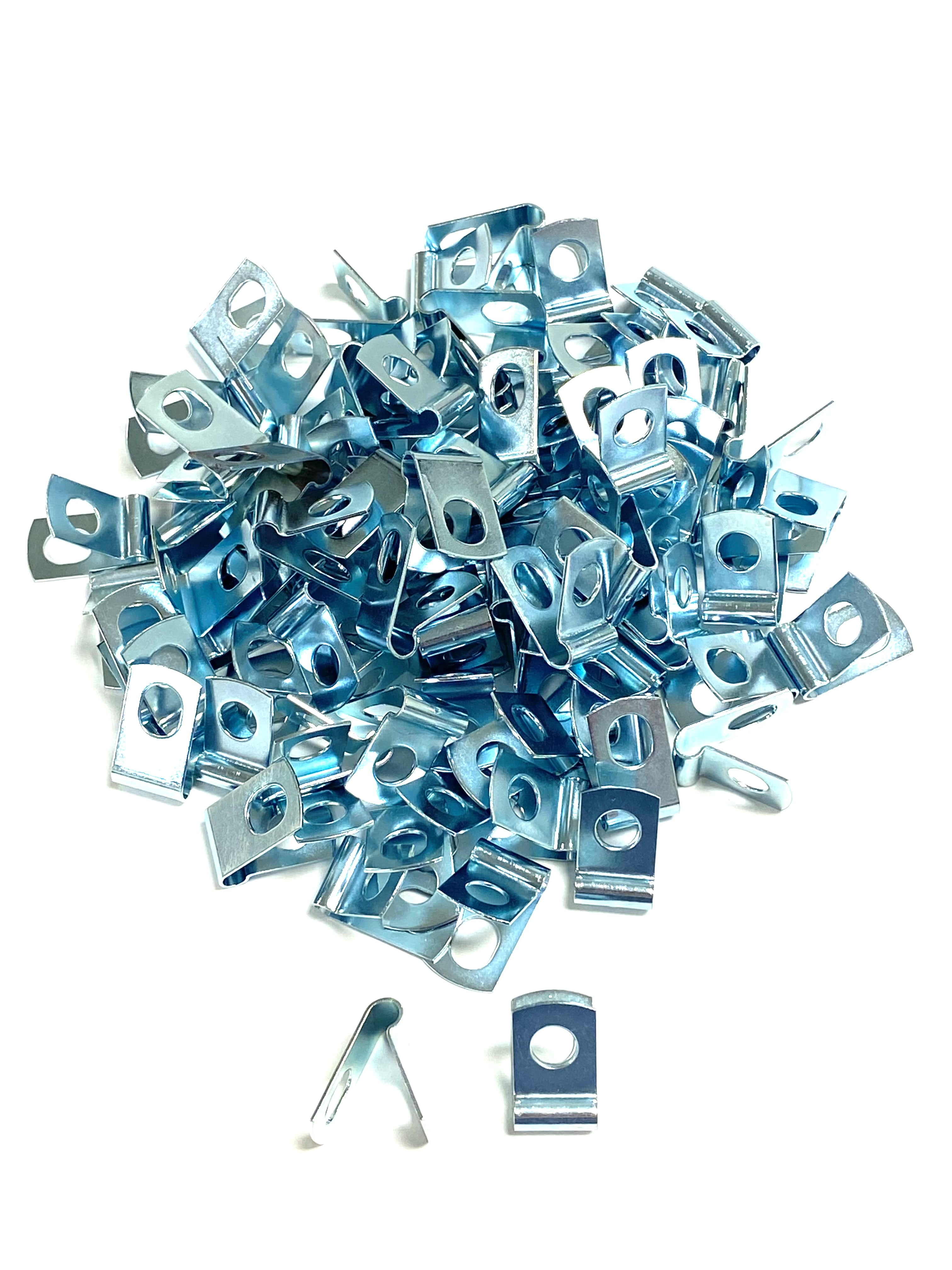 The Stop Shop 1/4 Inch Steel Brake Line Clips (Pack of 100) - Walmart.com