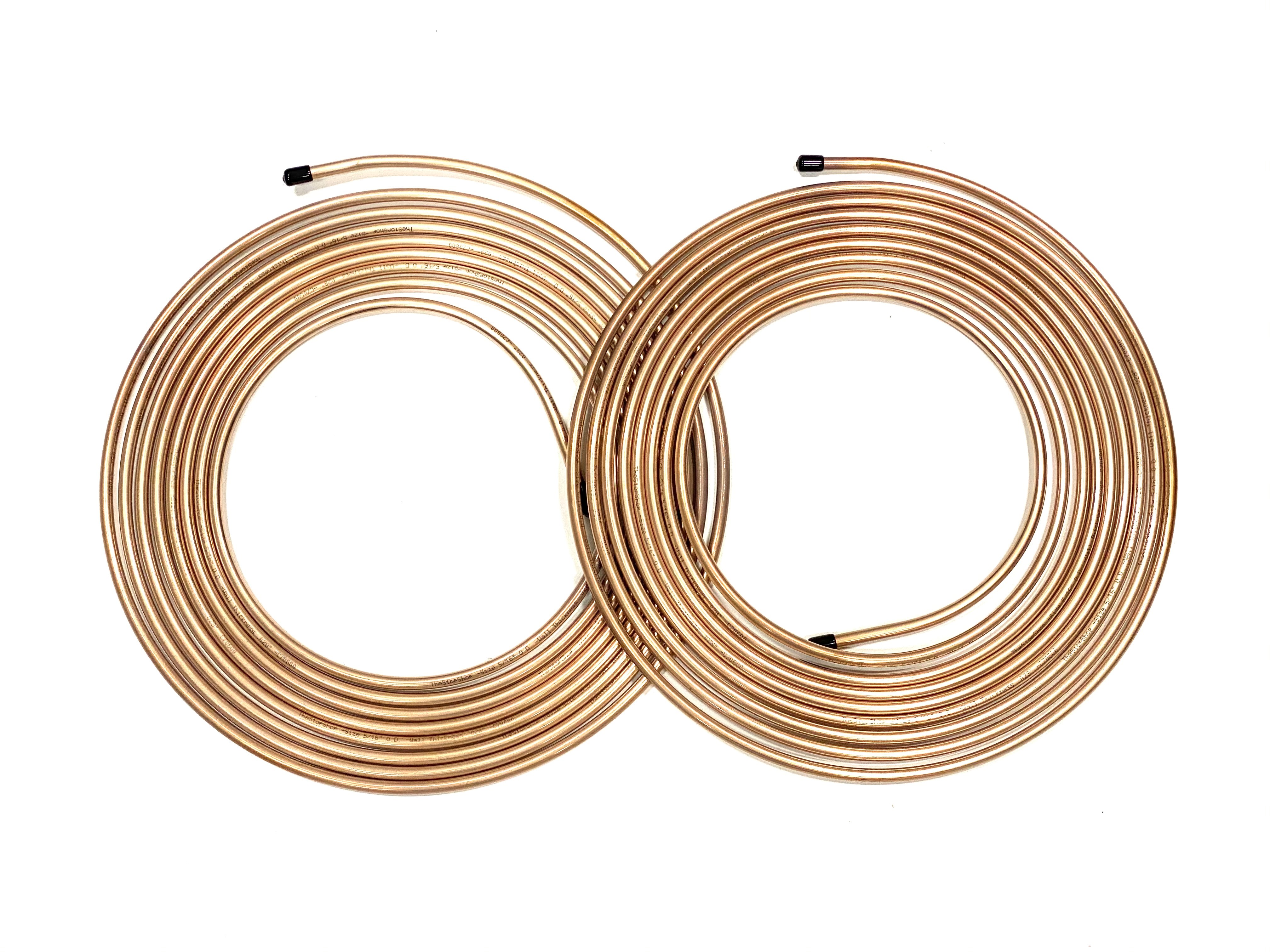 The Stop Shop 50 Feet of 5/16 Inch (.312") Copper Nickel Roll/Coil of ...