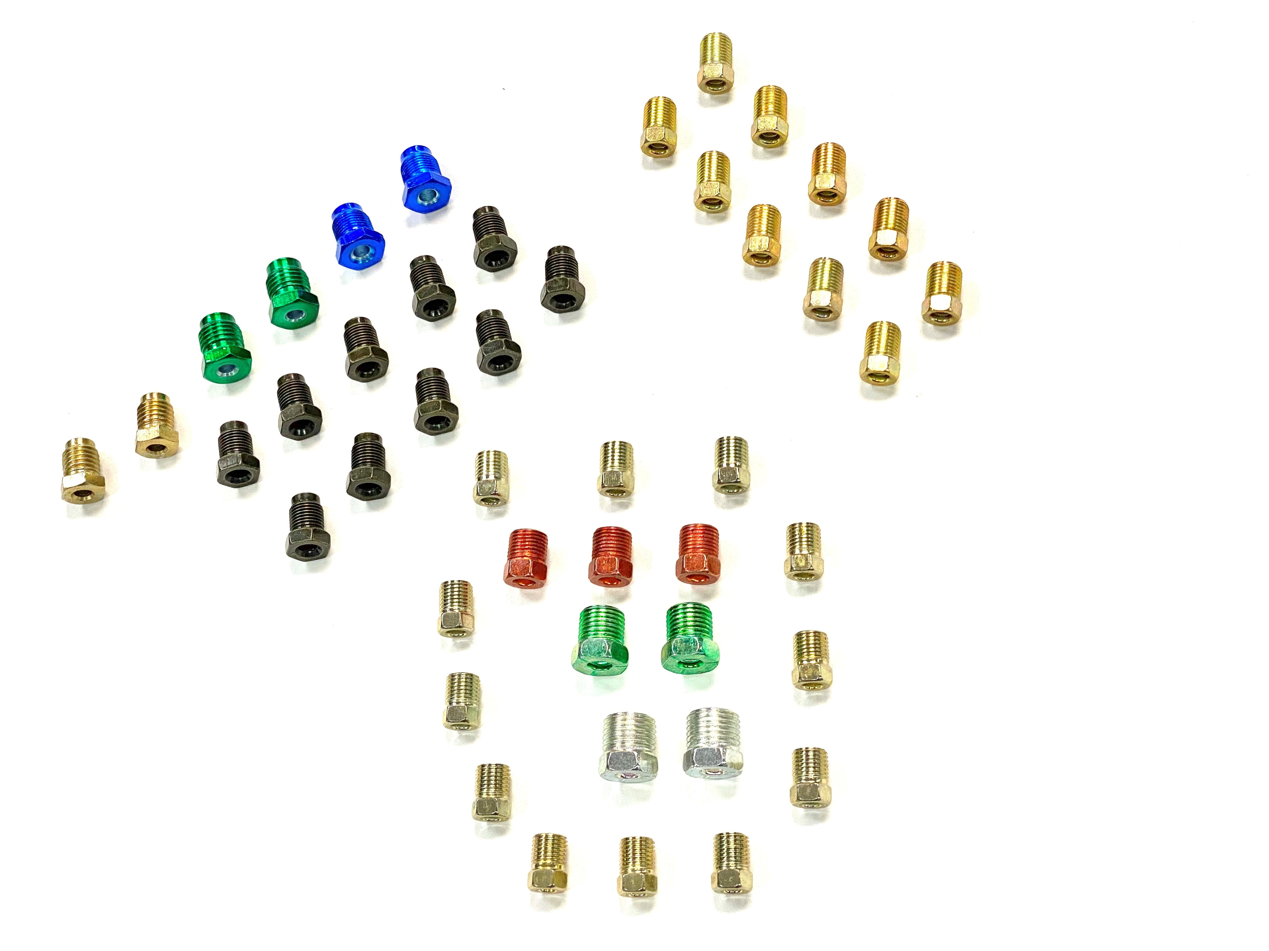 The Stop Shop Fitting Assortment for 3/16 Inch Brake Line Tubing ...