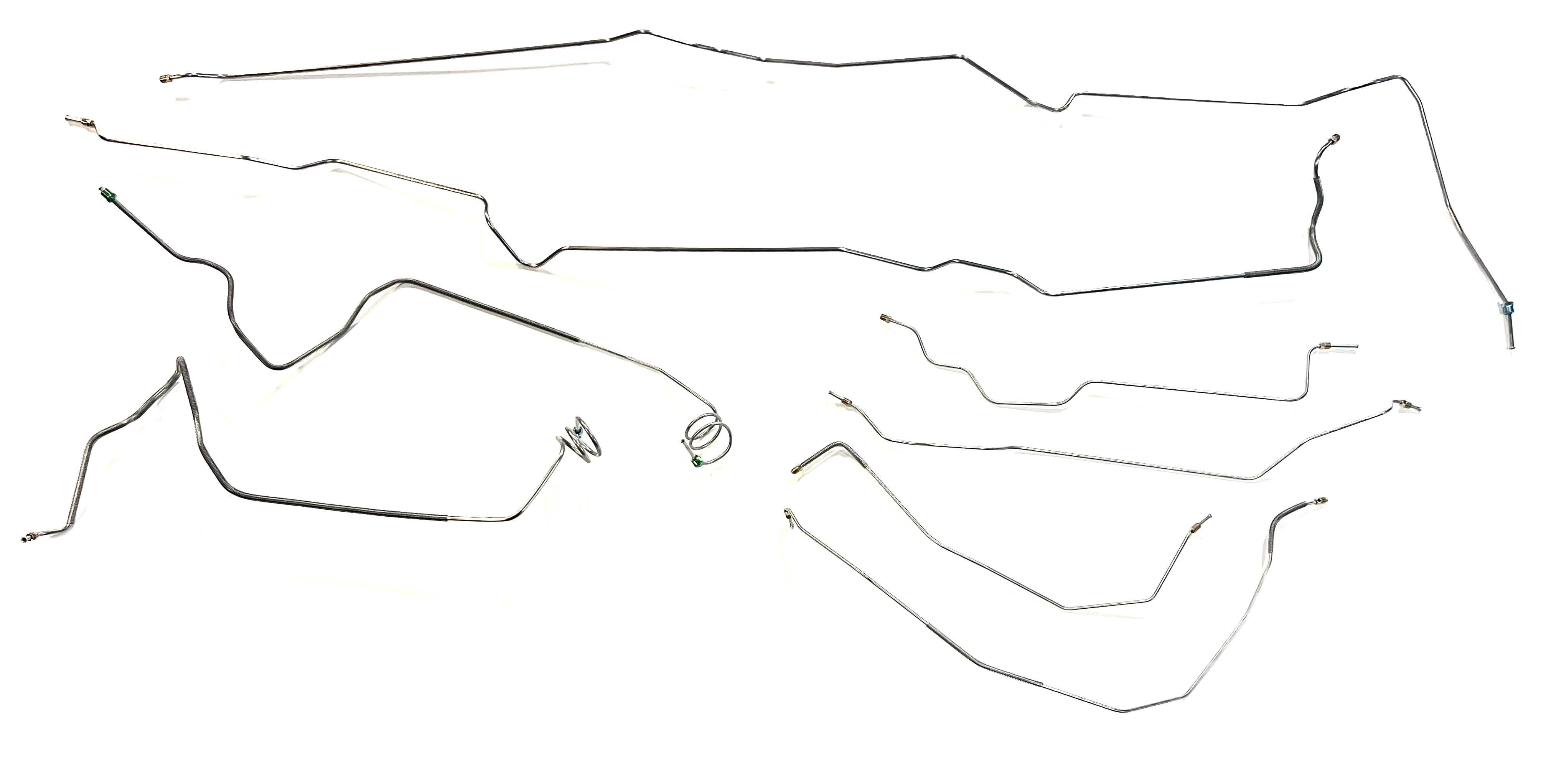The Stop Shop Galfan Coated Steel Complete Brake Line Kit. Compatible ...