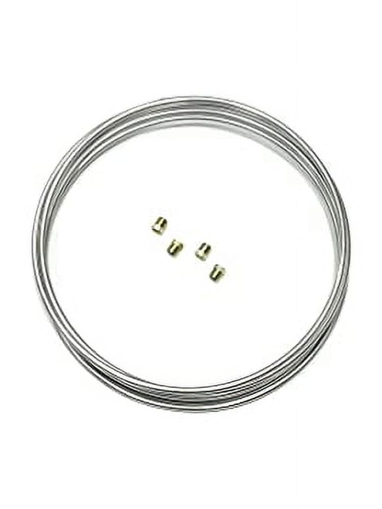 The Stop Shop Stainless Steel Fuel Line Coil Roll 5/16 Inch,16 Feet ...