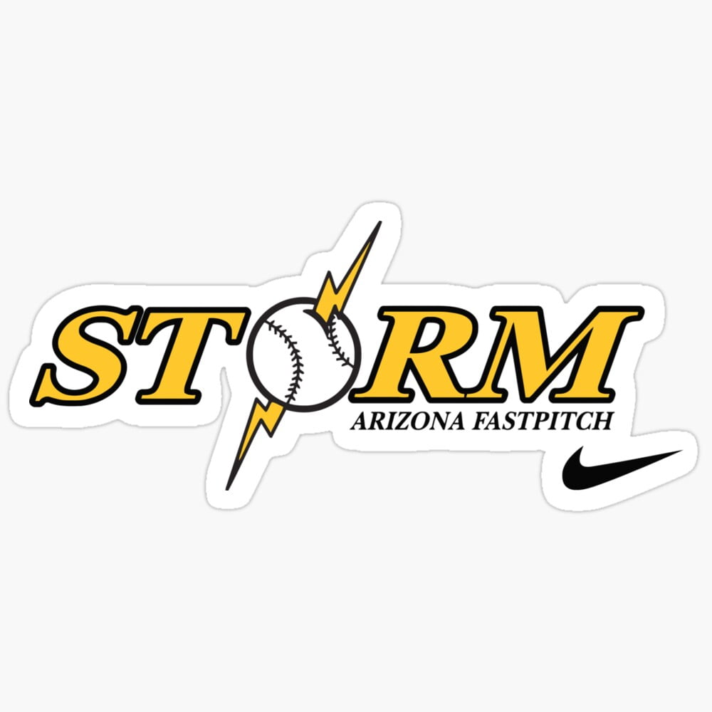 The Storm, Az Fastpitch Sticker Phone Decal Water Bottle Stickers Car ...