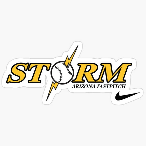 The Storm, Az Fastpitch Sticker Phone Decal Water Bottle Stickers Car ...