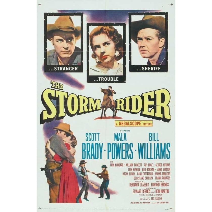 The Storm Rider Movie Poster (11 x 17) - Walmart.com