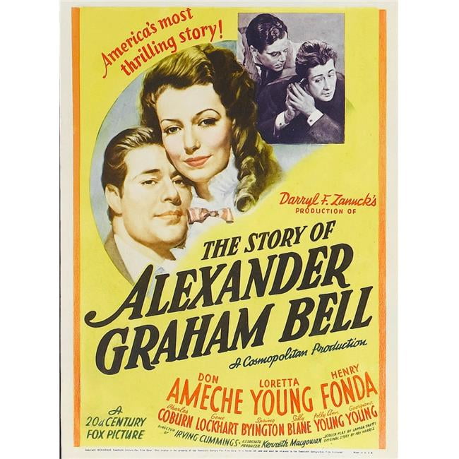 Everett Collection EVCMCDSTOFFE001H The Story of Alexander Graham Bell ...