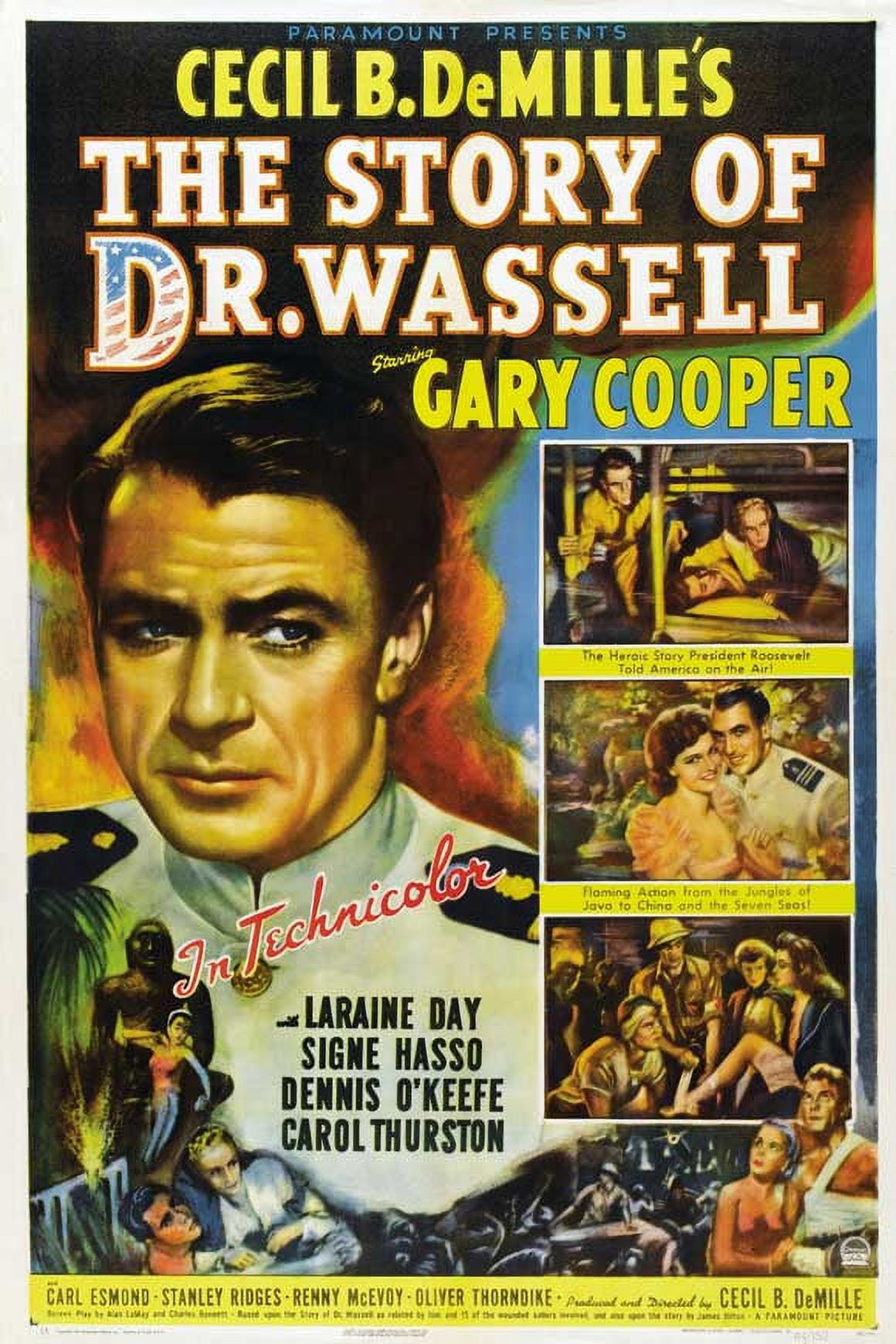 The Story of Dr. Wassell Poster Movie 27 x 40 In - 69cm x 102cm Gary ...