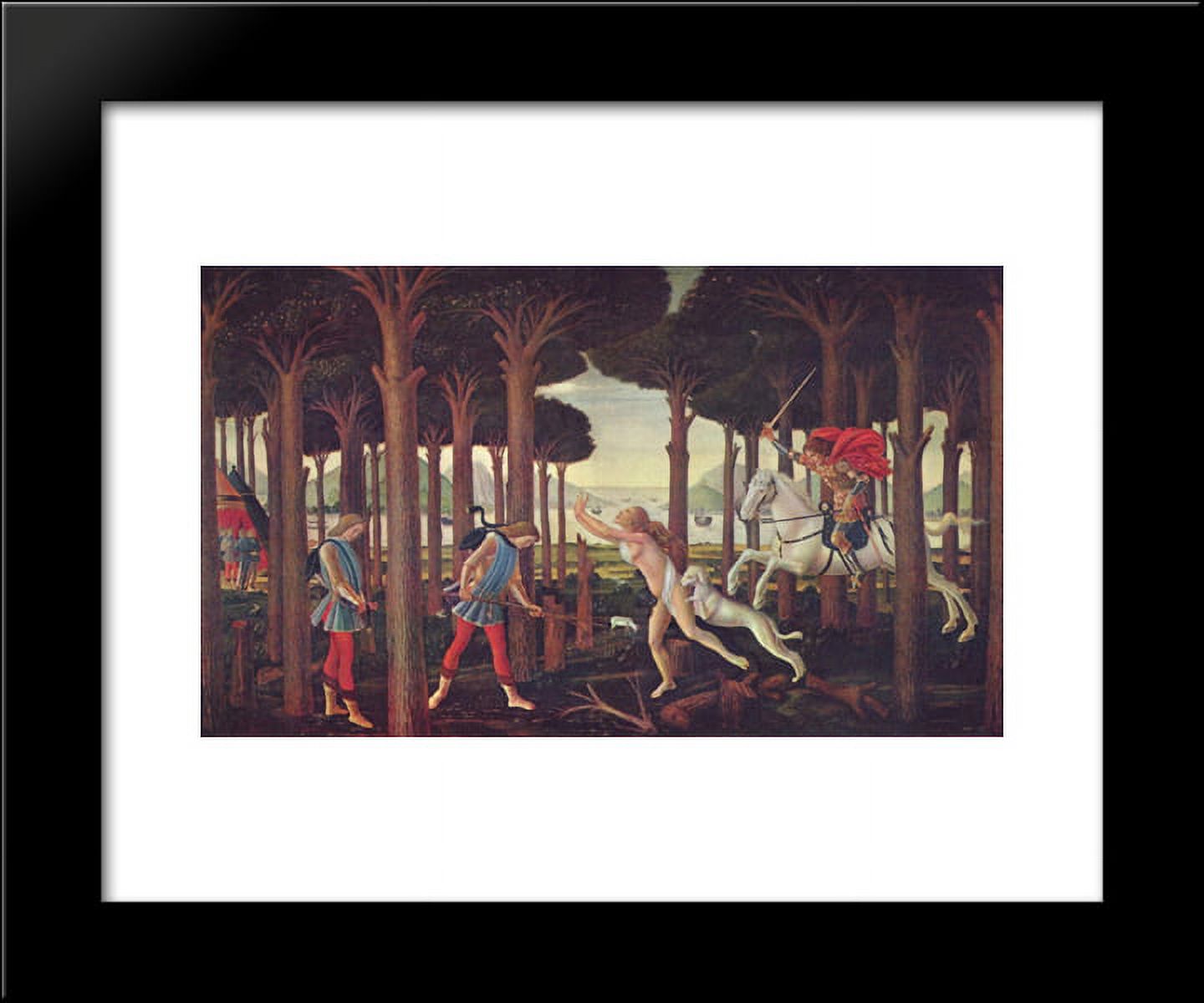 The Story of Nastagio degli Onesti (I), from The Decameron, by ...