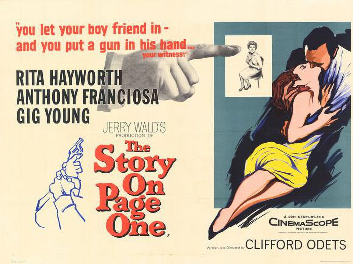 The Story on Page One - movie POSTER (Half Sheet Style A) (22" x 28 ...