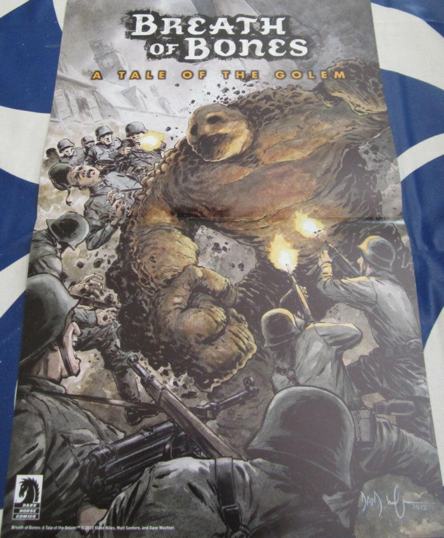 The Strain and Breath of Bones Dark Horse Comics 2013 Comic-Con 2 sided ...