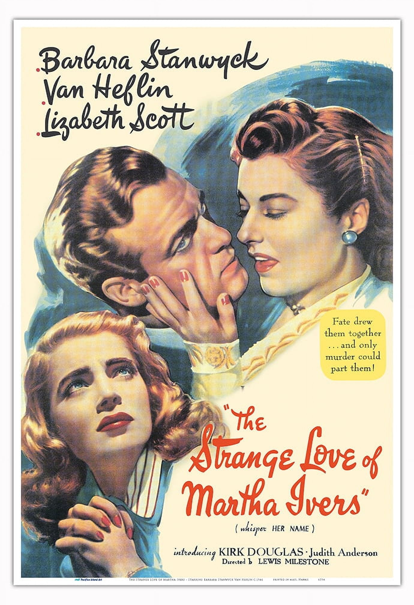 The Strange Love of Martha Ivers - Starring Barbara Stanwyck Van Heflin ...