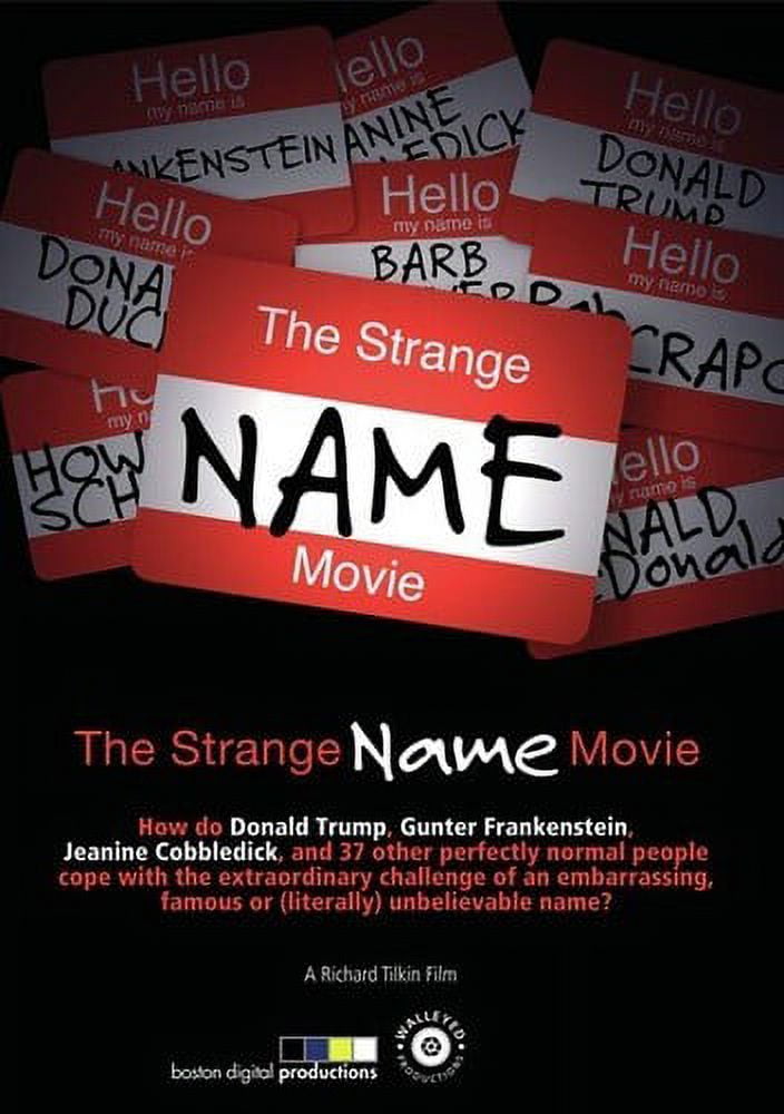 The Strange Name Movie (DVD), Boston Digital Prod., Documentary ...