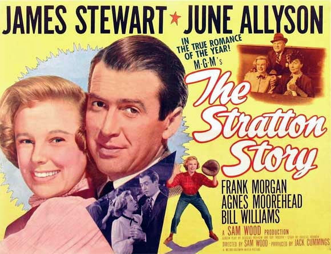The Stratton Story - movie POSTER (Style A) (11" x 14") (1949 ...