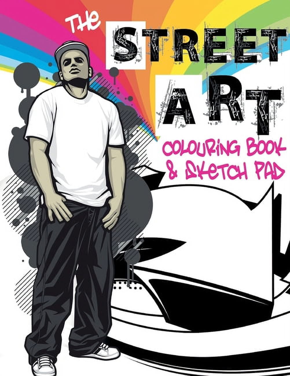 The Street Art Colouring Book & Sketch Pad: A collection of urban ...