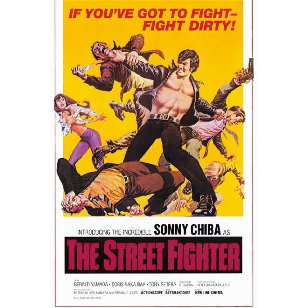 The Street Fighter Movie Poster Print (27 x 40) - Walmart.com