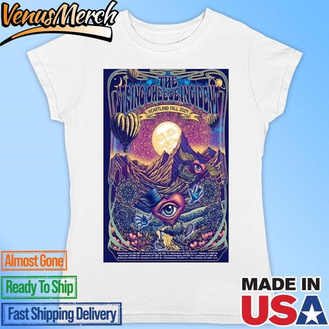 The String Cheese Incident Heartland Fall 2024 Concert Tour Shirt ...