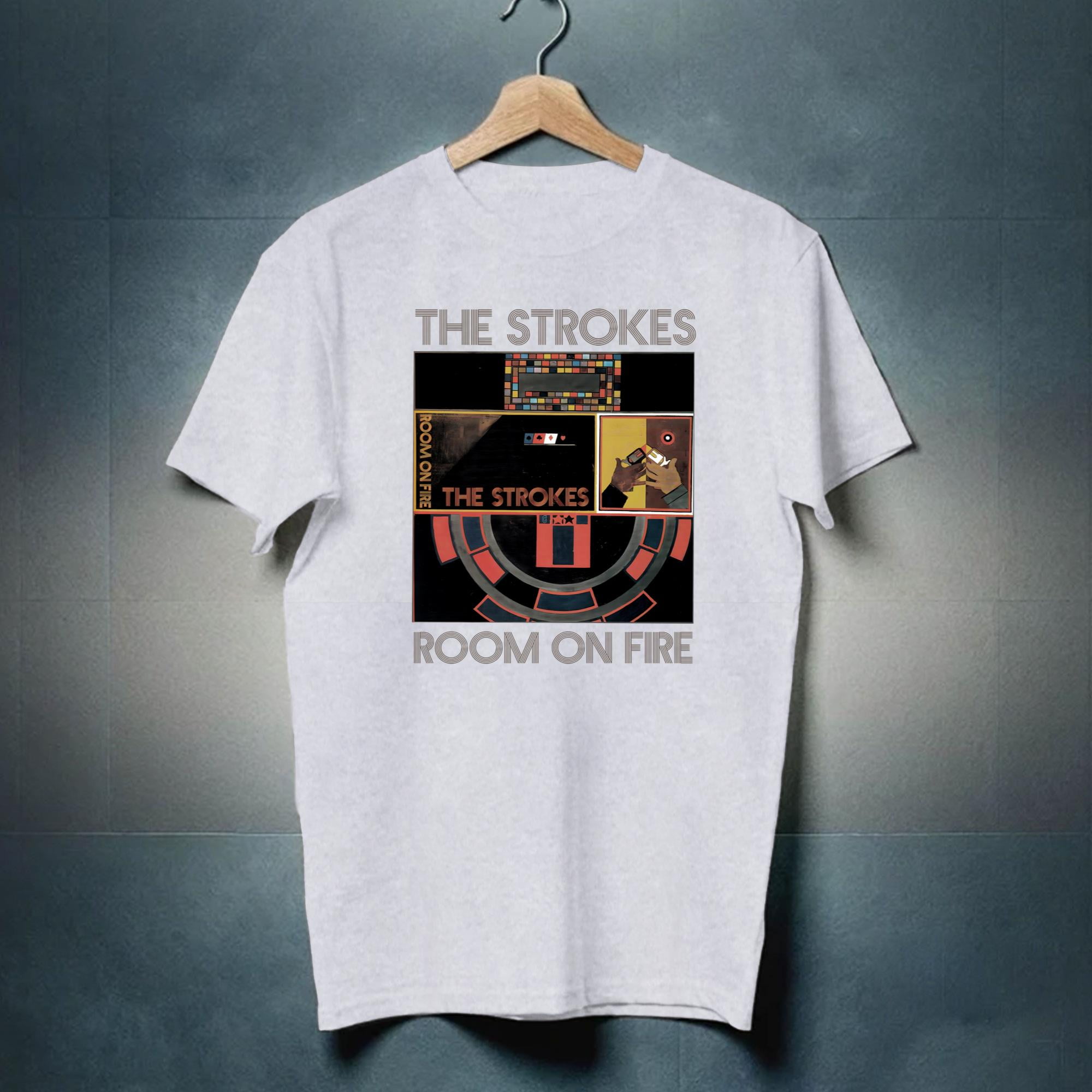 The Strokes T-Shirt Rock Music Shirt Room On Fire Album Shirt The New ...