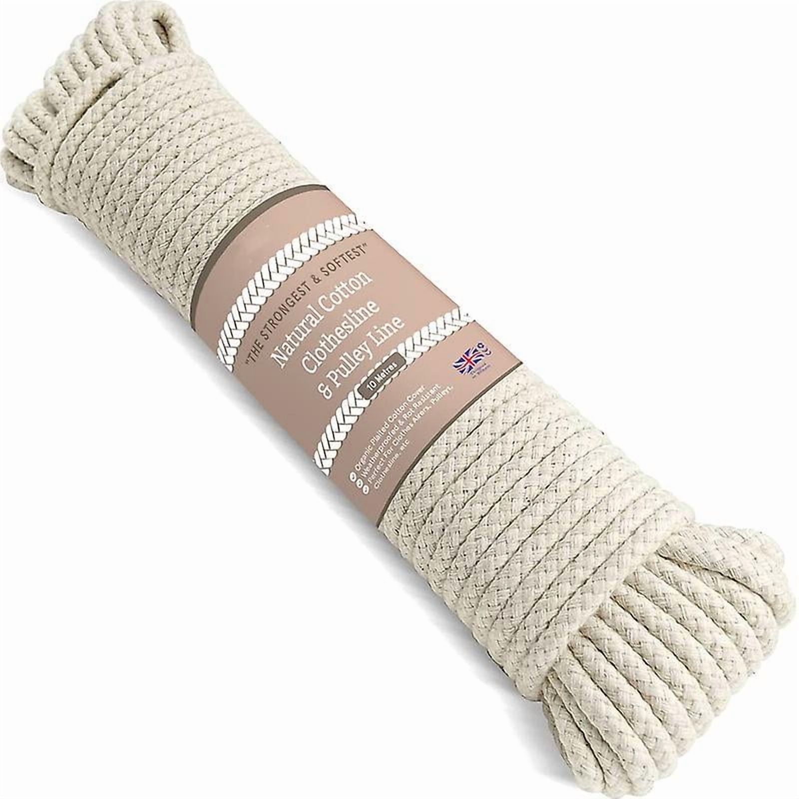 The Strongest Natural Cotton Clothesline Pulley - Walmart.com