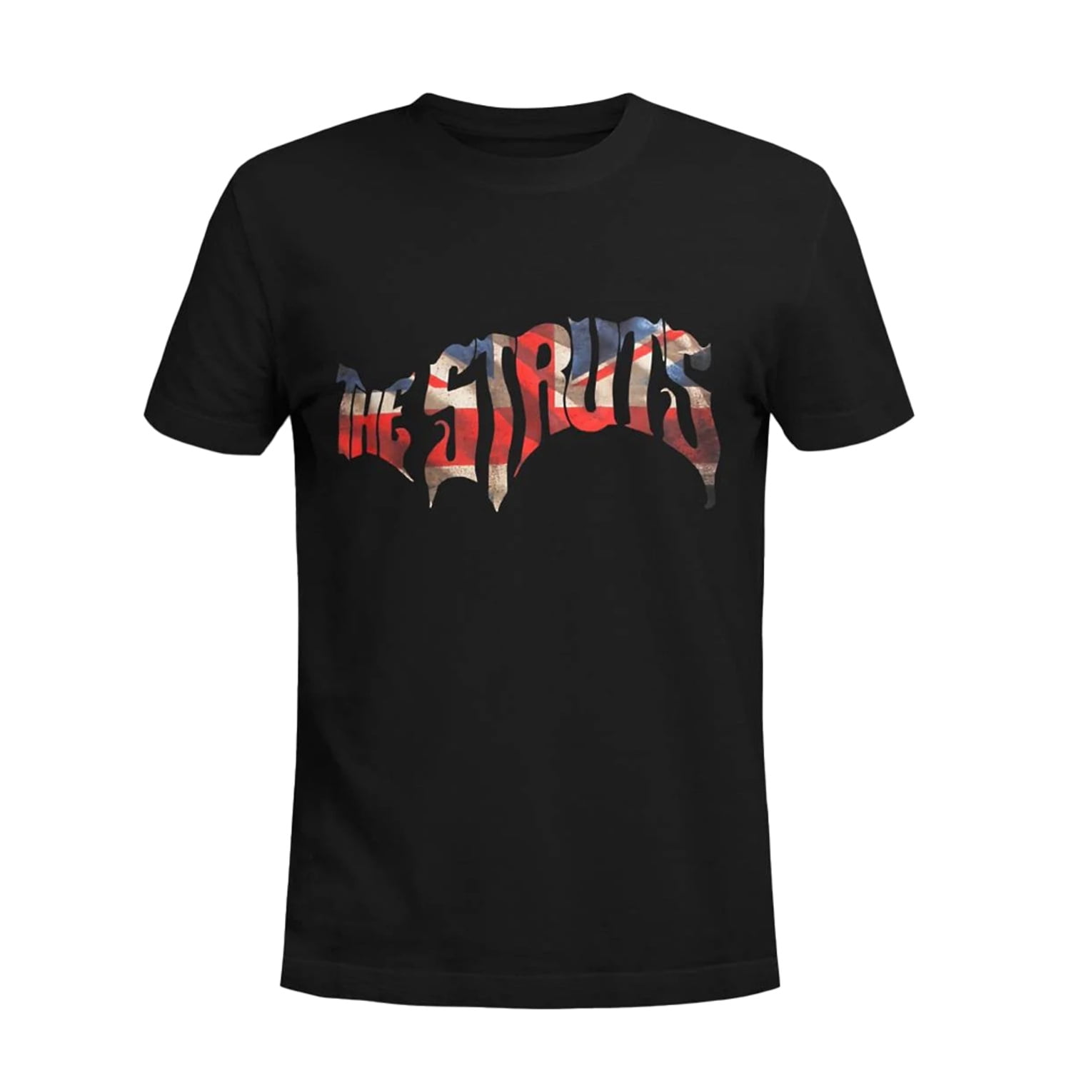 The Struts Adult Union Jack Cotton Logo T-Shirt - Walmart.com