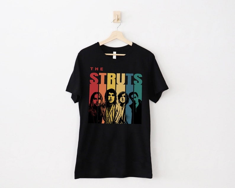 The Struts Band Vintage T-Shirt, The Struts Shirt, Concert Shirts, Gift ...