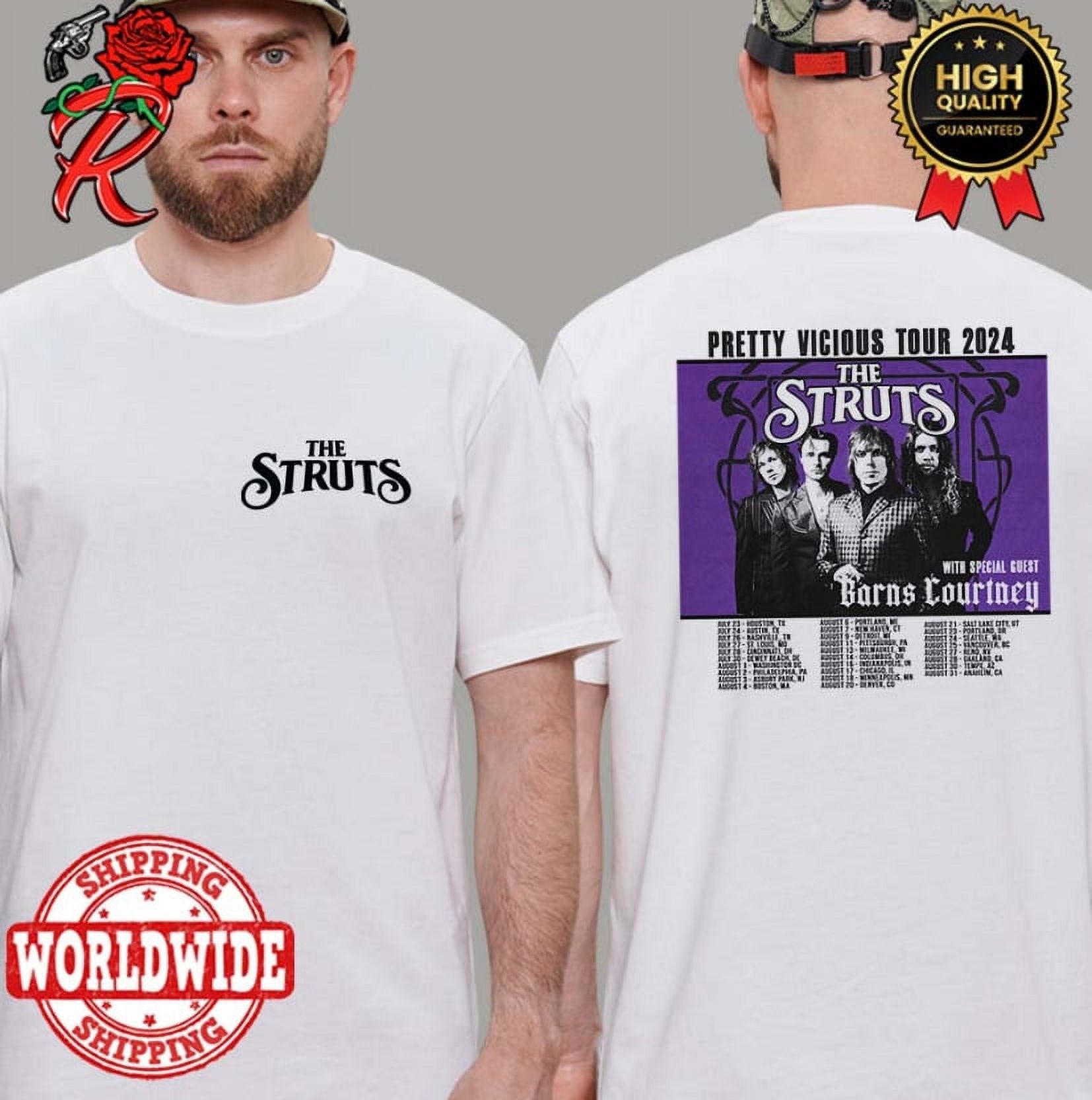 The Struts Hit North America For Pretty Vicious Tour 2024 Tour Dates ...