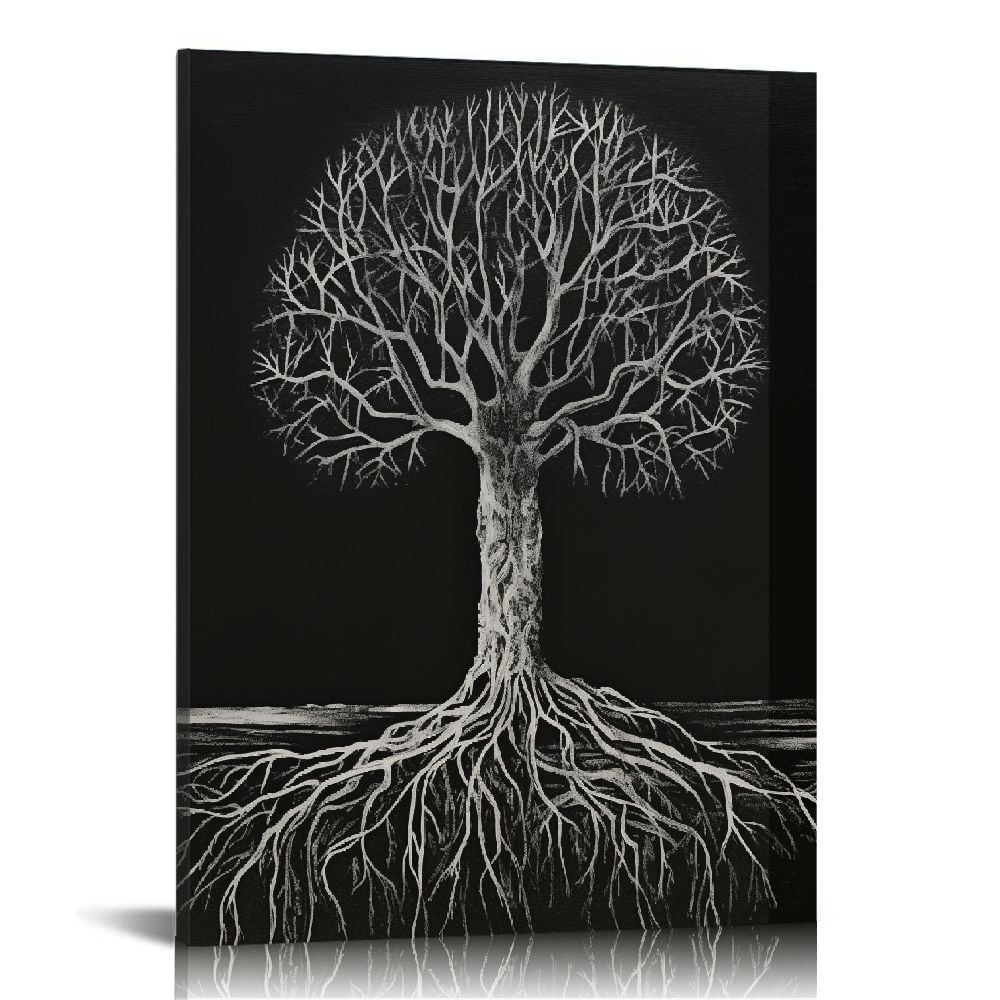 The Studio Loft Canvas Wall Art Decor Tree of Life Art Modern Wall Art ...