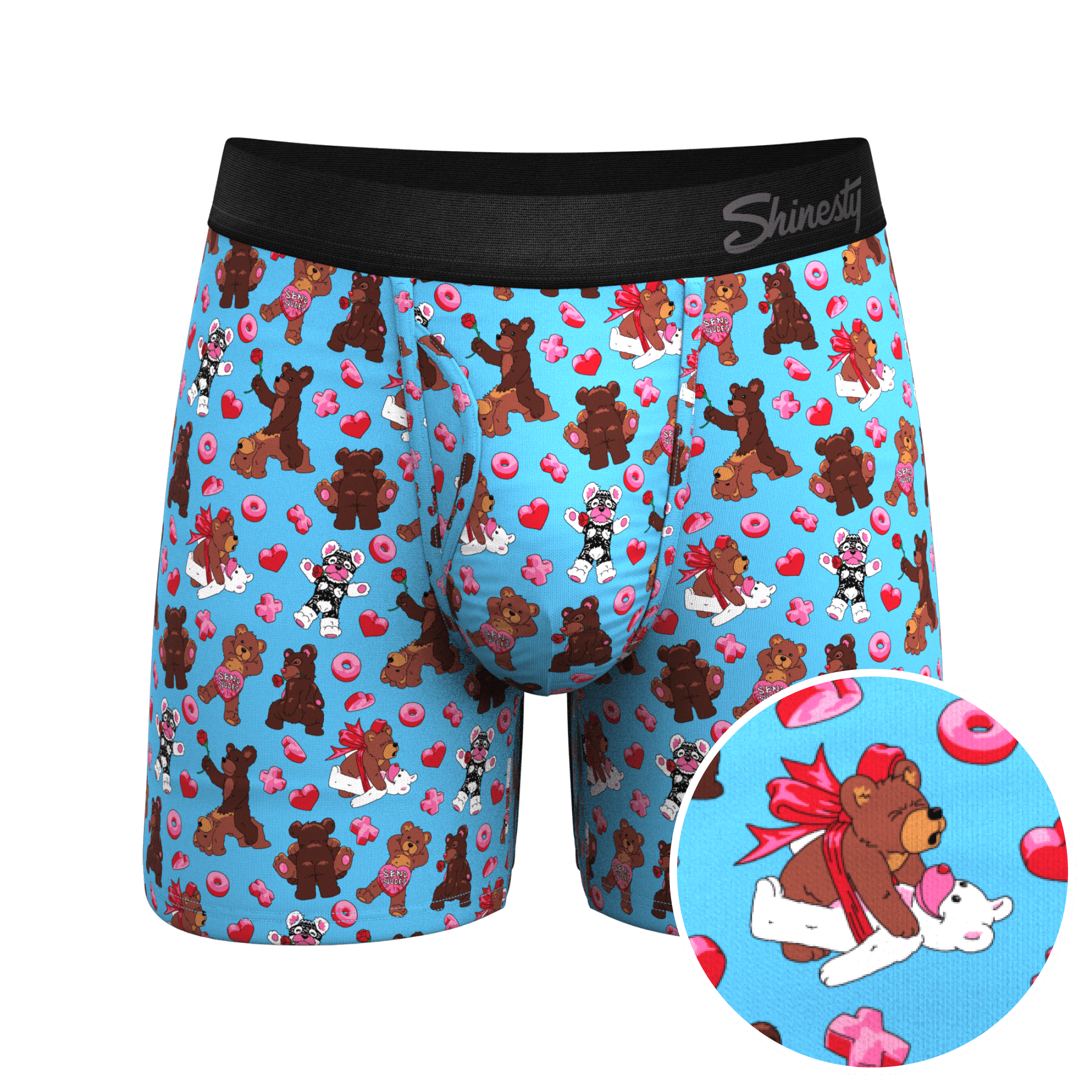 The Stuffed Animal - Shinesty Teddy Bear Ball Hammock Pouch Underwear ...