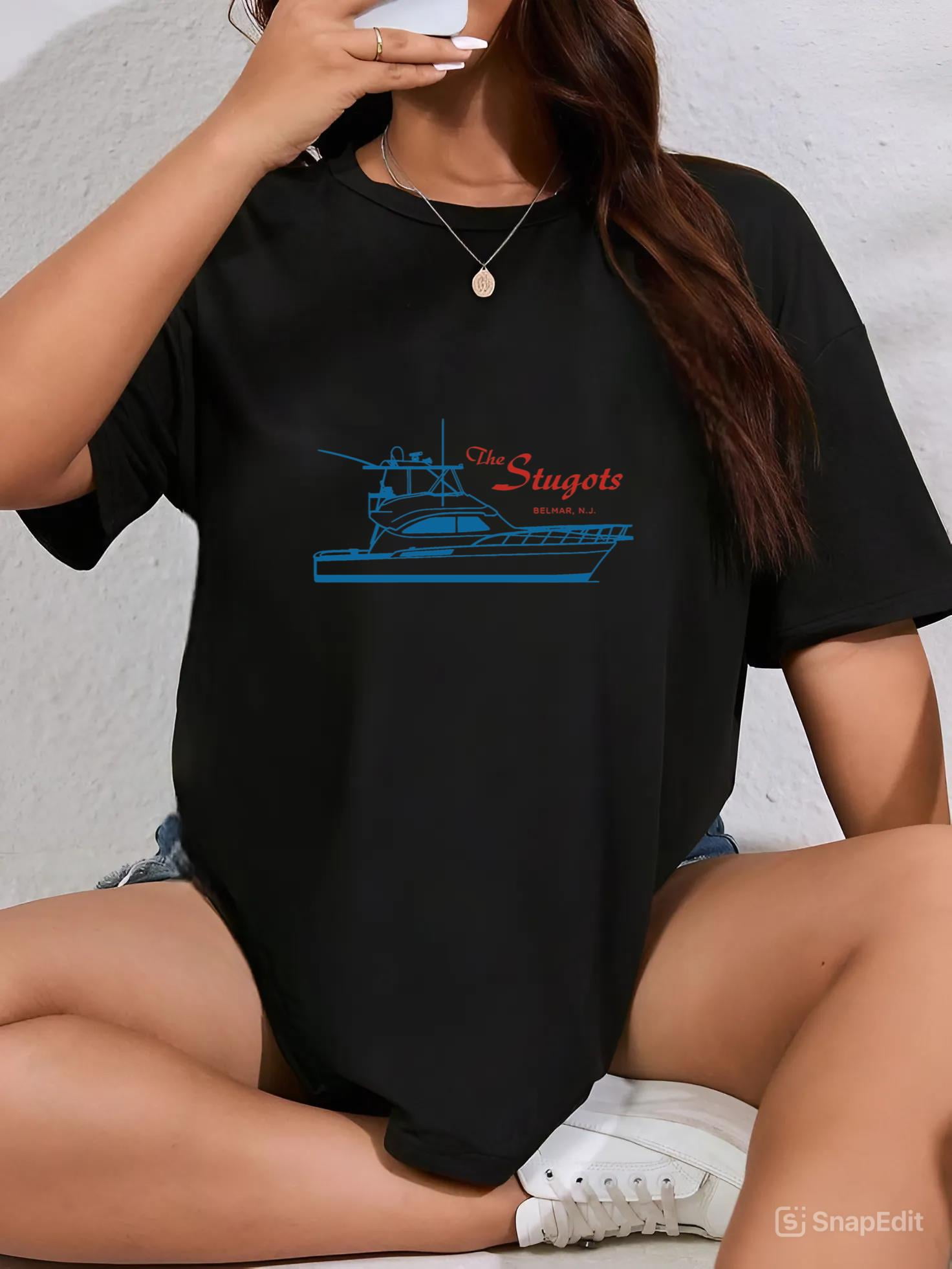 The Stugots Yacht T Shirt The Sopranos TV Show Tony Soprano Mafia HBO ...