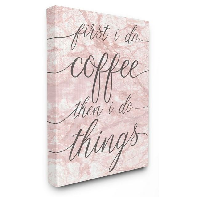 The Stupell Home Decor Collection Coffee Things Wall Art - Walmart.com