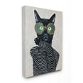 The Stupell Home Decor Fashion Feline Cat Canvas Wall Art - Walmart.com