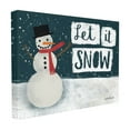 The Stupell Home Decor Collection Holiday Winter Eve Let It Snow ...