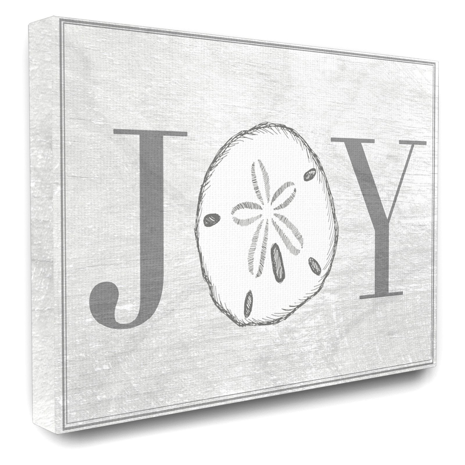 The Stupell Home Decor Collection Joyful Summer Sand Dollar Wall Art ...